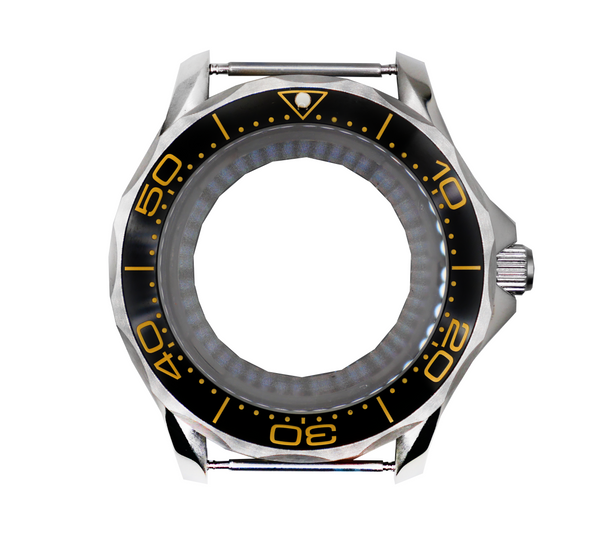 STAINLESS STEEL CASE DIVER 40MM, CERAMIC BEZEL, GLASS BOTTOM SHOP NOW ...